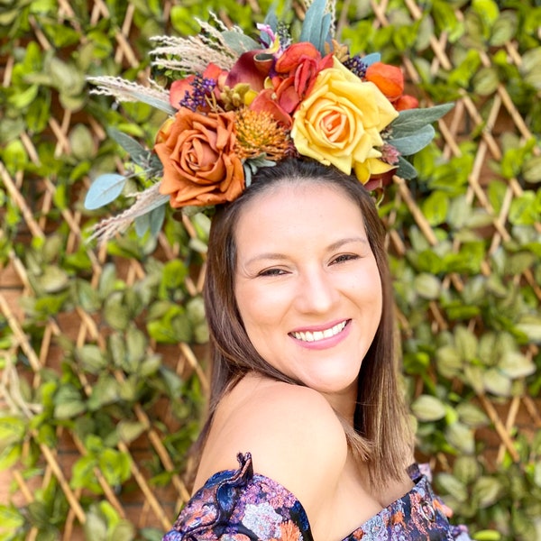 Crown Fascinator - Etsy