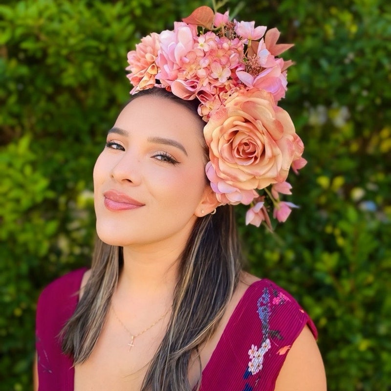 Floral Fascinator - Etsy