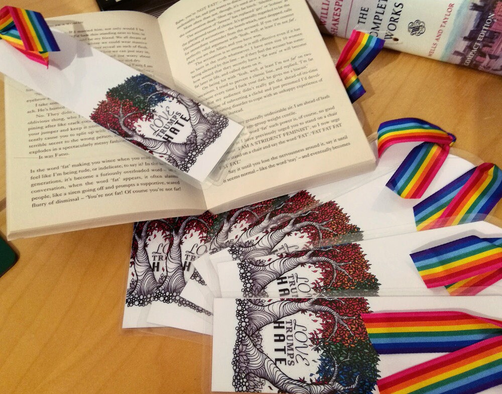 Bookmarks Handmade Laminated Geek Girl Power Feminism | Etsy