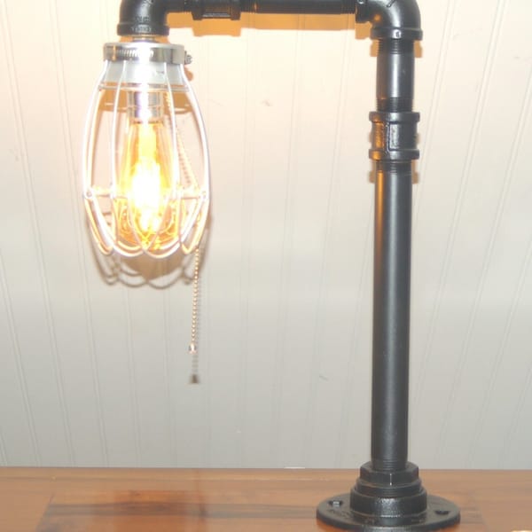 Iron Pipe Lamp - Etsy