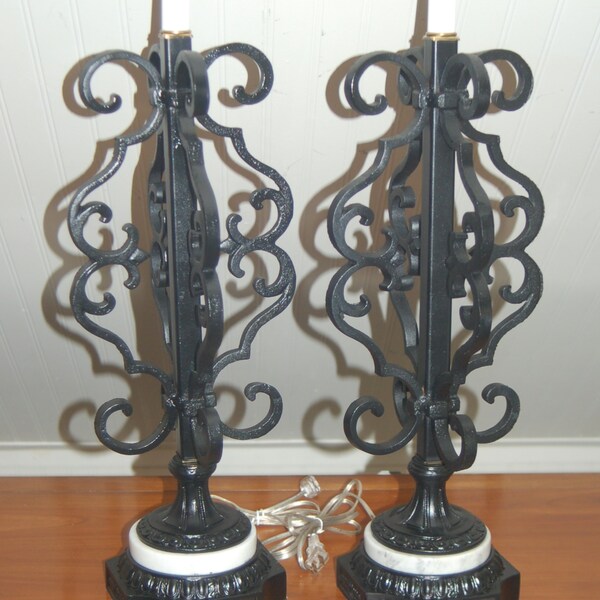 Cast Iron Lamp - Etsy