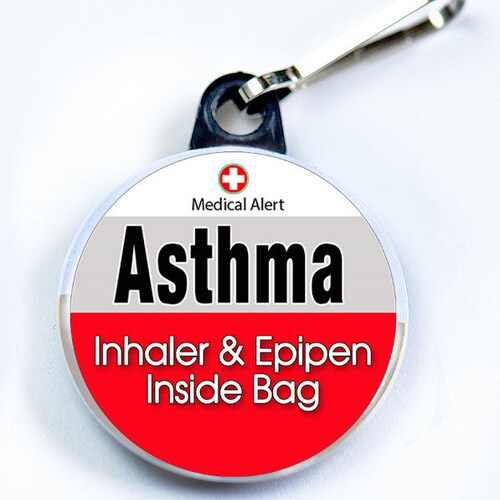 I Have Asthma Pin Badge Button | Etsy