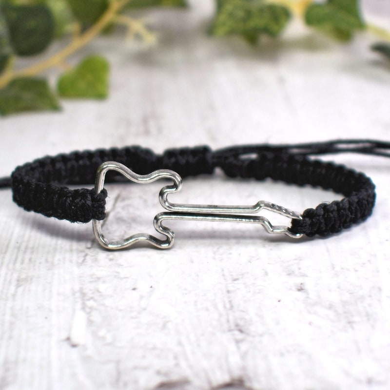 Mens Guitar Bracelet - Etsy