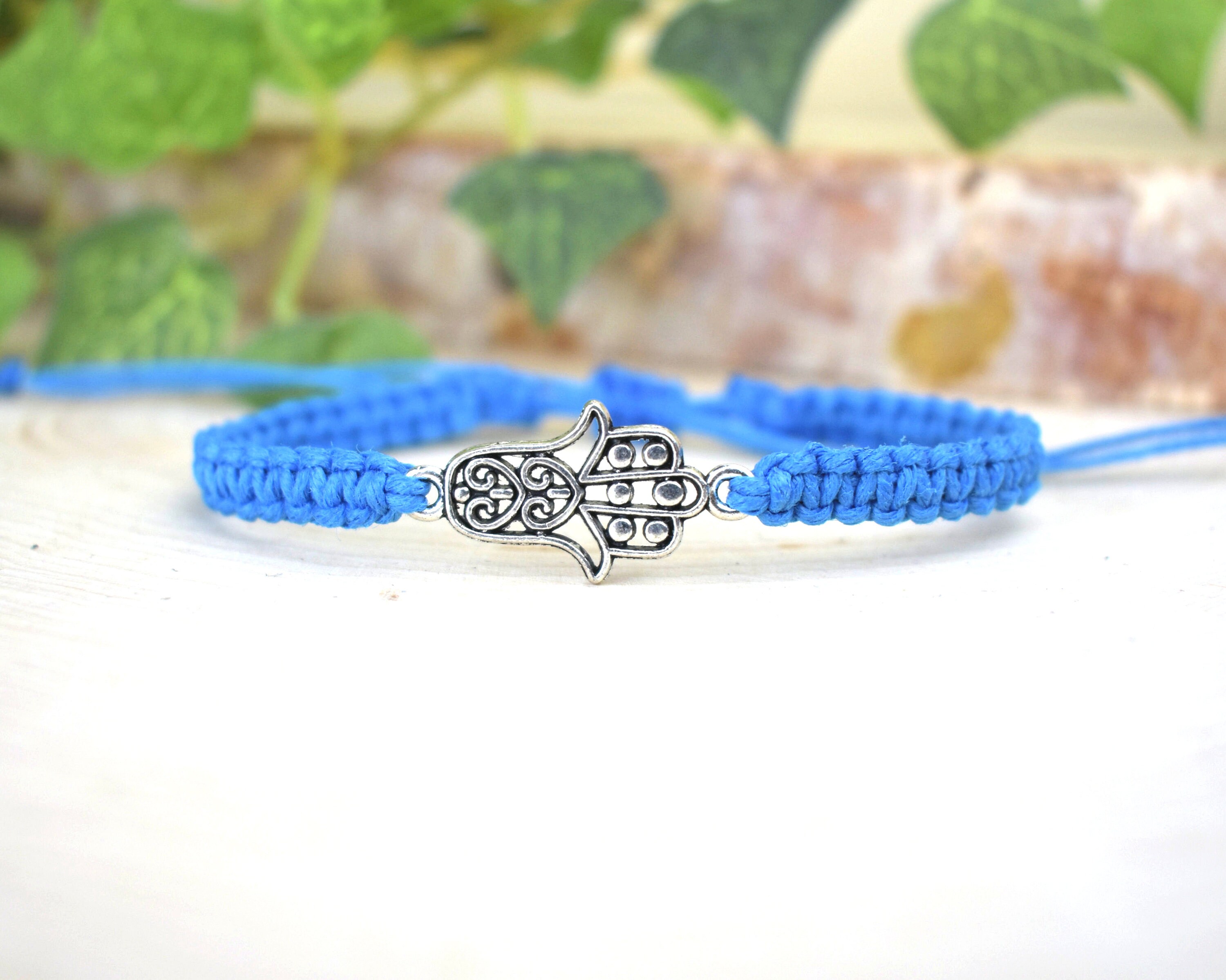 Hamsa Hand Protection Bracelet for Men or Women Hand of | Etsy