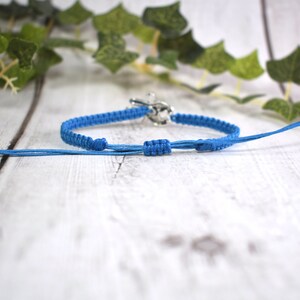 Parakeet Bracelet - Adjustable Hemp Bracelet - Silver Tropical Parrot ...