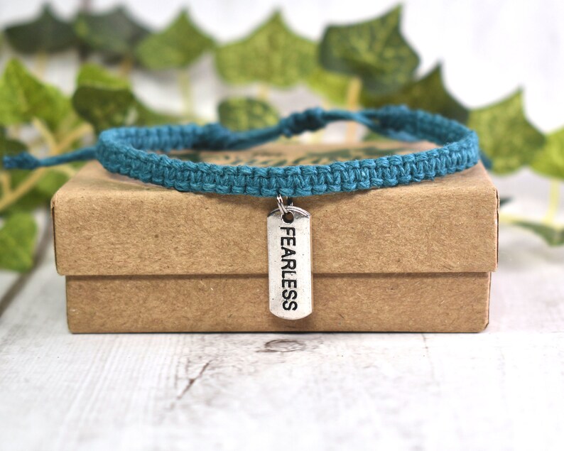 Fearless Bracelet - Feminist Gift for Men or Women, Fearless Girl ...