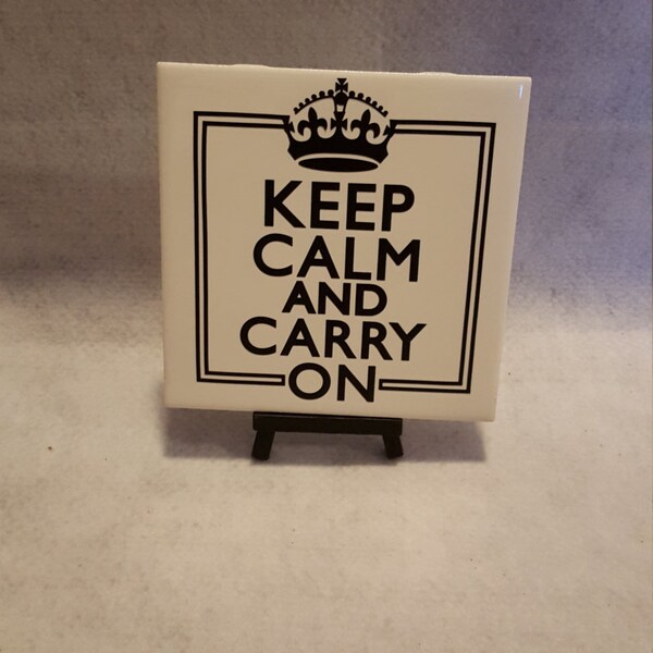 Keep Calm Sign - Etsy