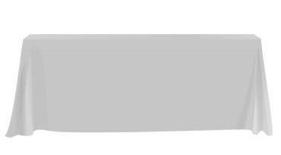 6ft Custom Table Covers/Business Table Cover/Vendor | Etsy