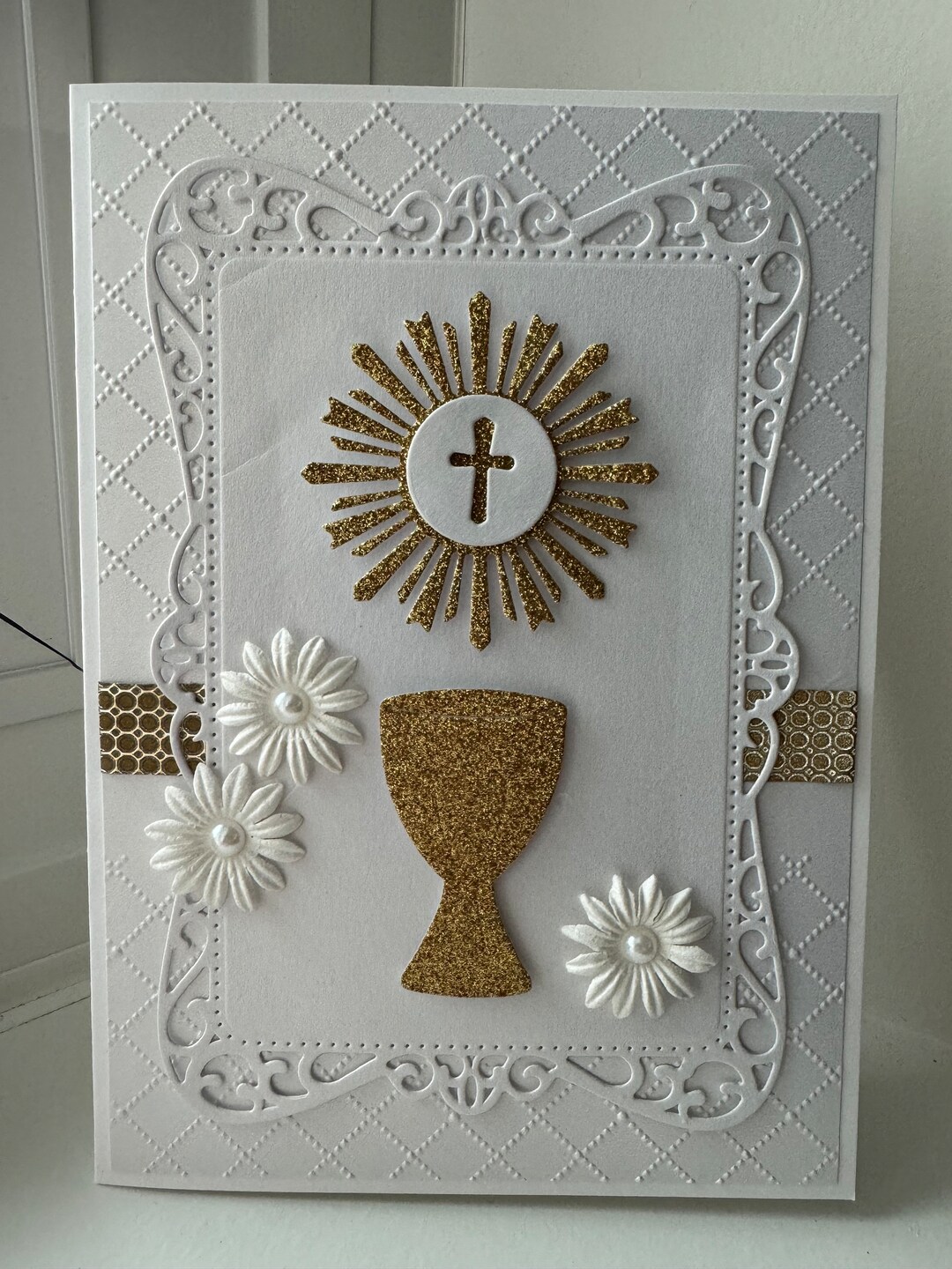 Handmade First Holy Communion Card - Etsy