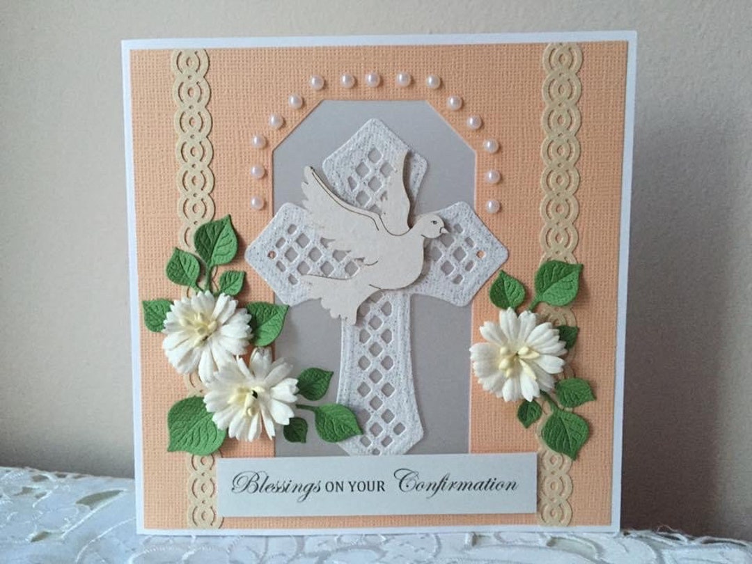 Handmade Confirmation Card - Etsy