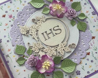 Handmade First Holy Communion Card - Etsy