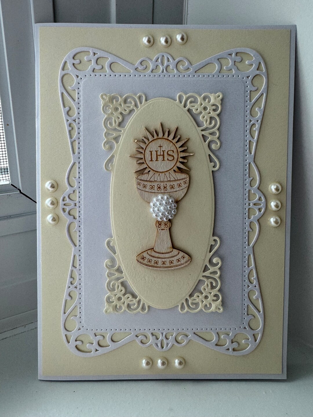 Handmade First Holy Communion Card - Etsy