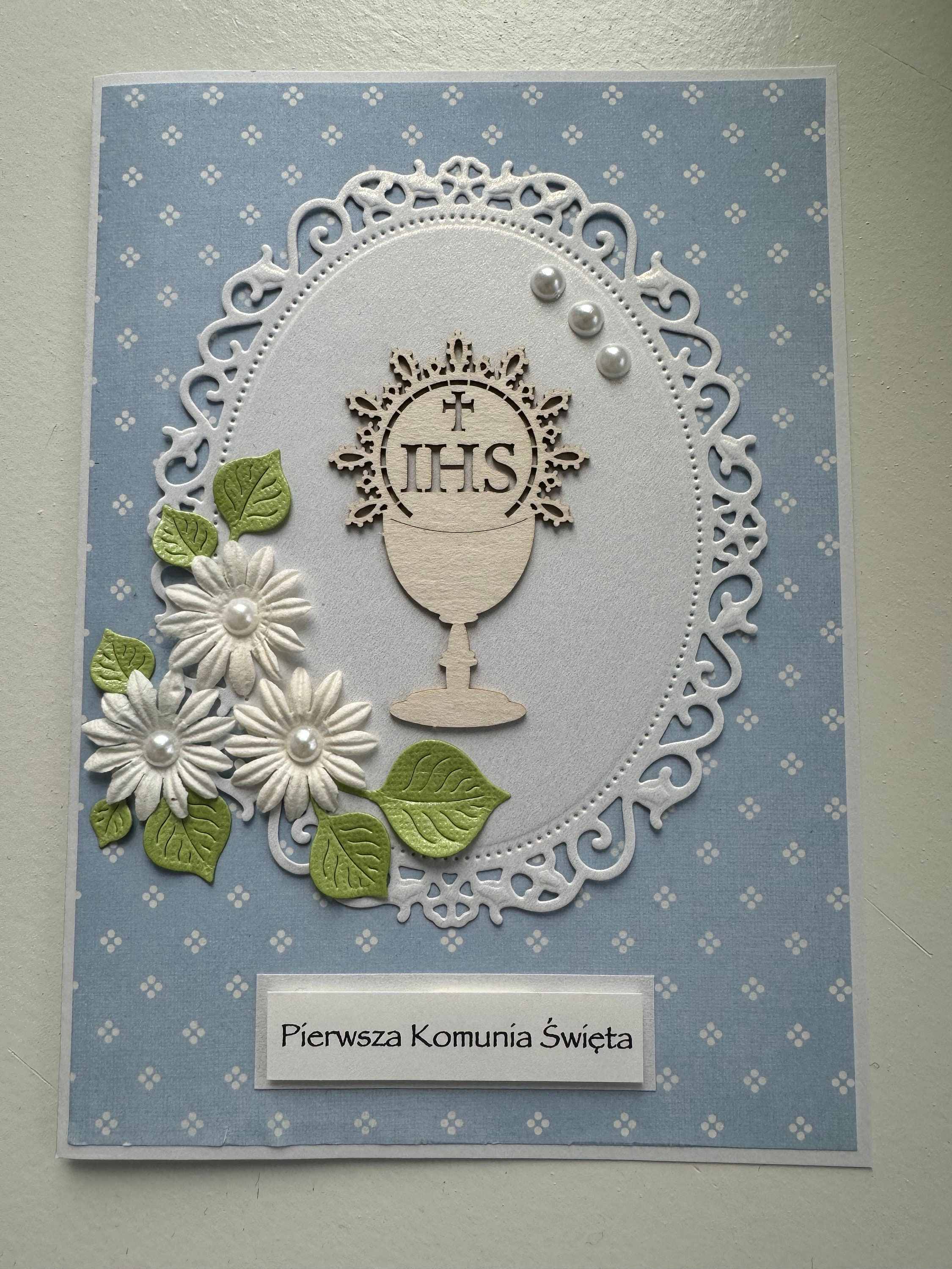 Handmade First Holy Communion Card - Etsy