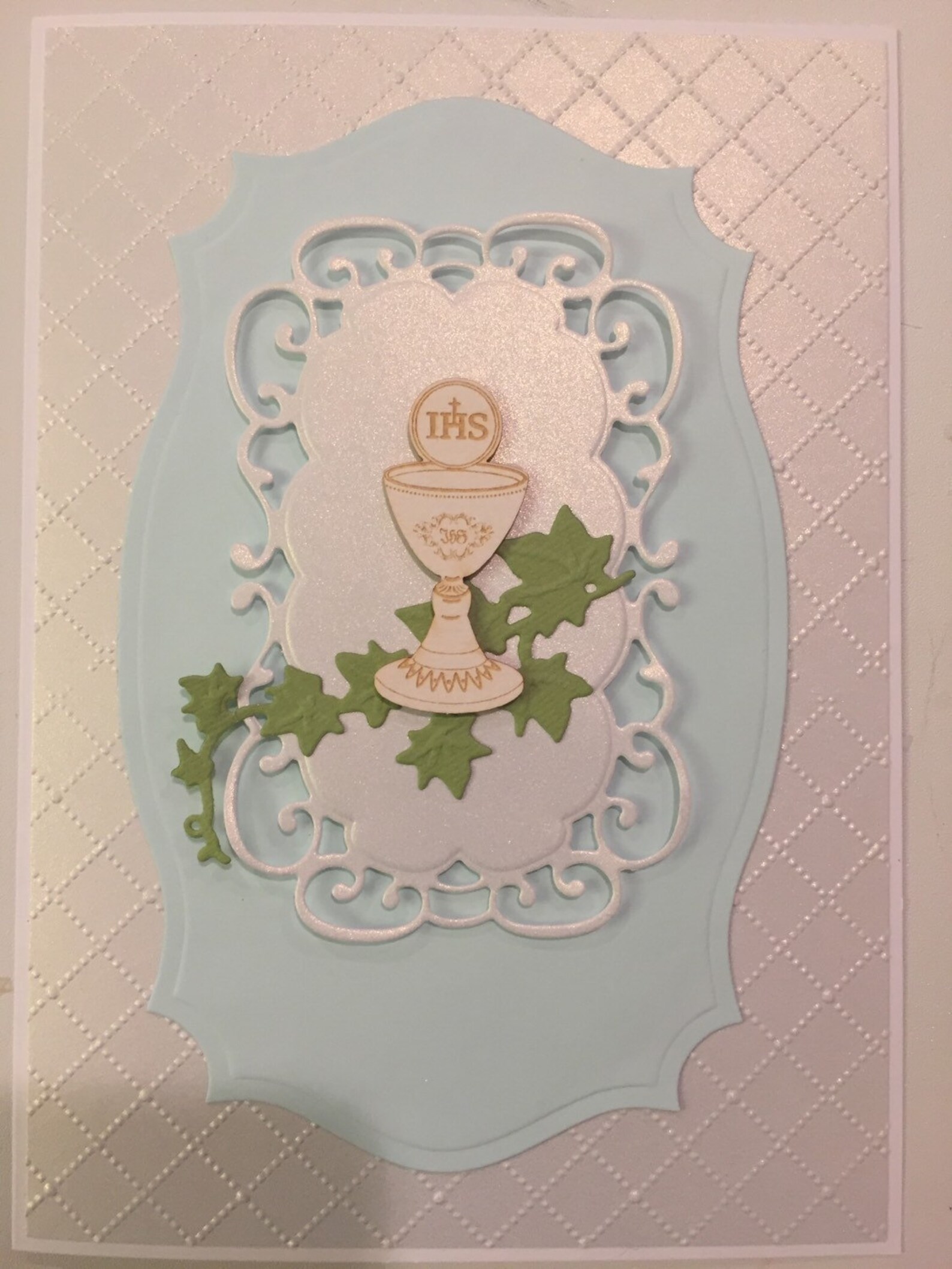 Handmade First Holy Communion Card - Etsy