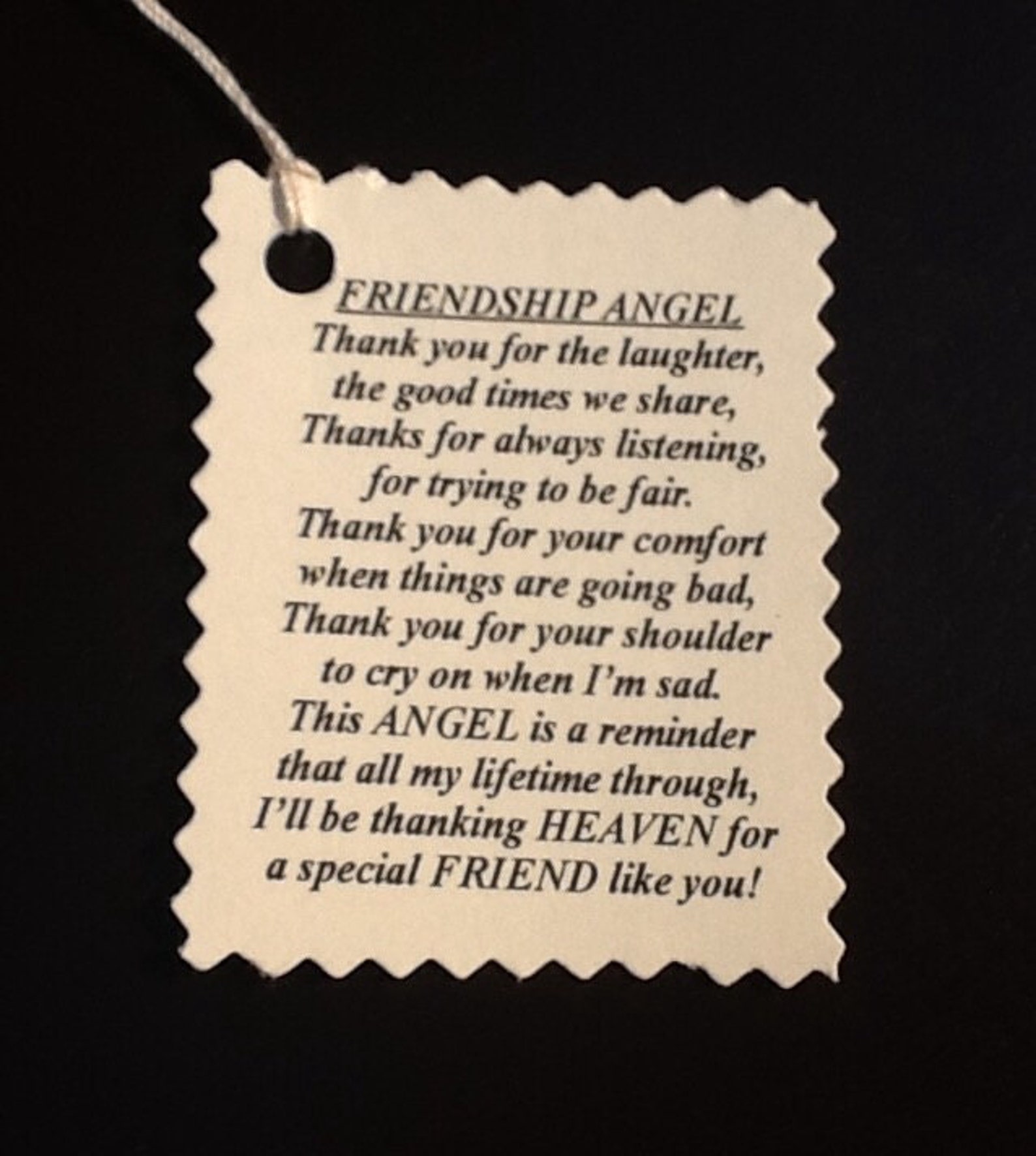Friendship Angel - Etsy