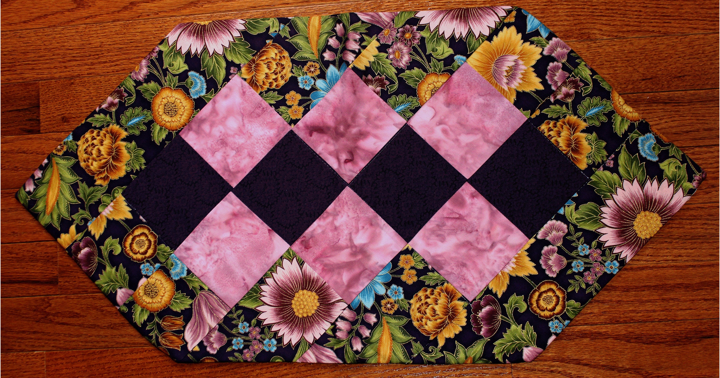 Small Quilted Table Runner Table Topper Home Decor Trivet - Etsy