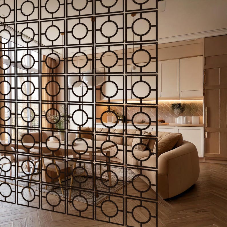 Wooden Partition Panels, Room Divider Screen, Decorative Wall Panels ...