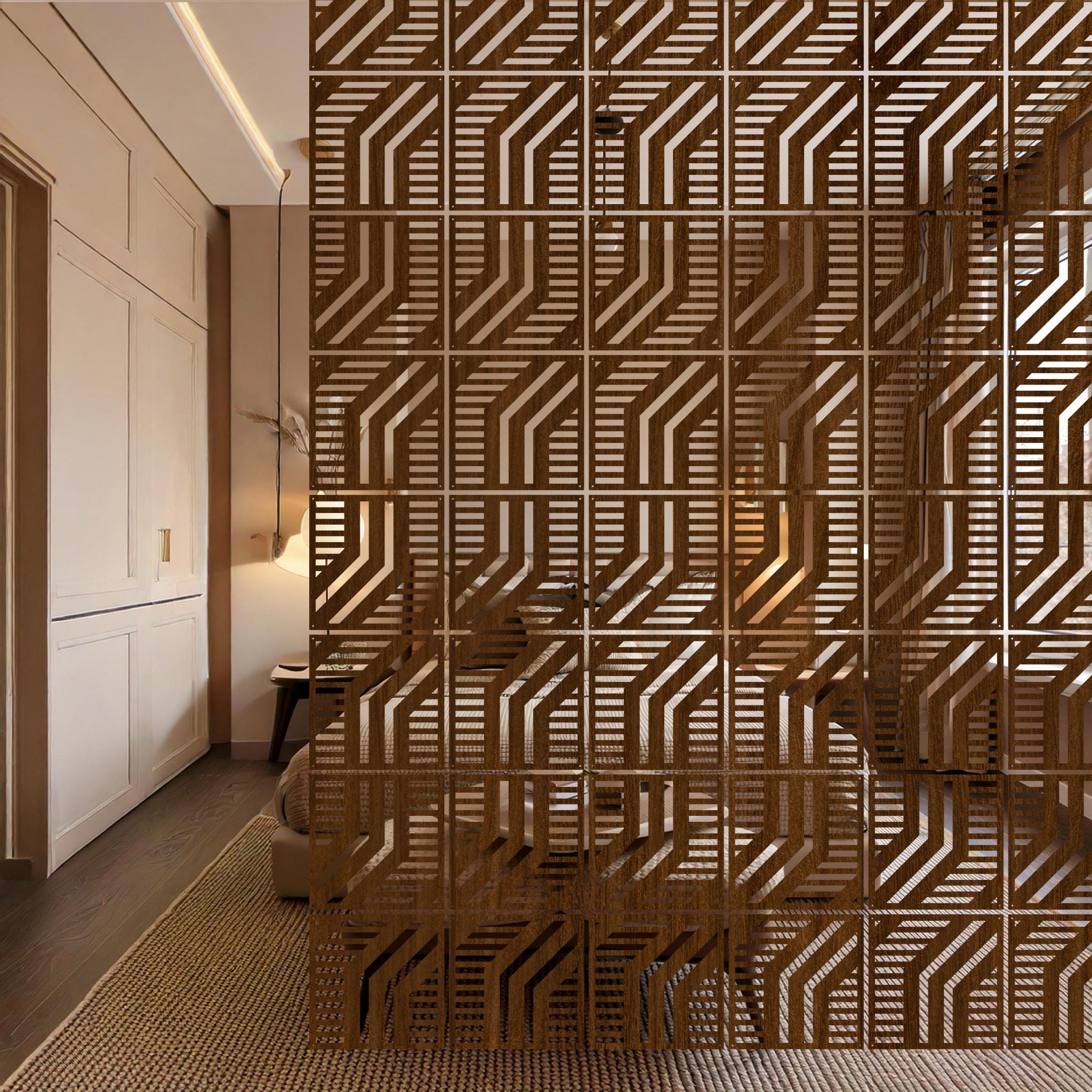 Wooden Interior Panels, Modern Room Dividers, Decorative Partition ...