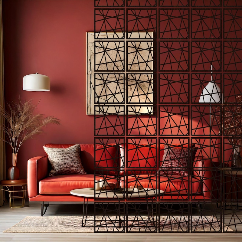 Solid Room Partition - Etsy