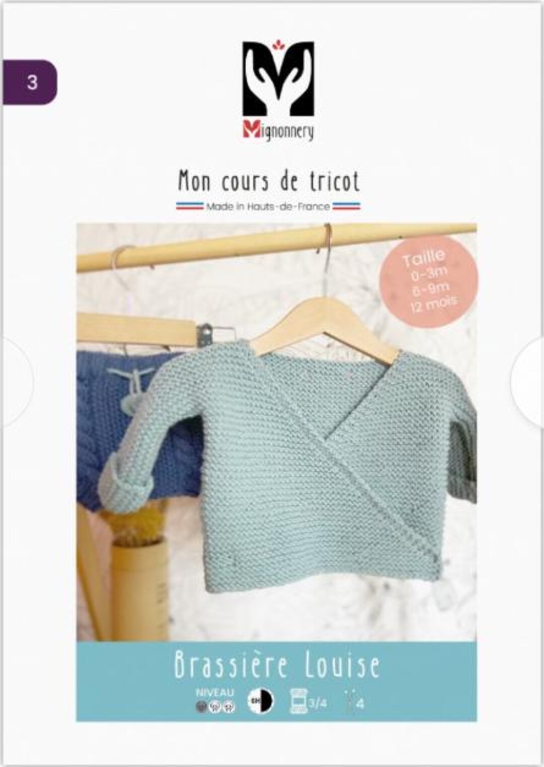 Beginner Knitting Pattern Baby Louise Bra (booklet) - Etsy