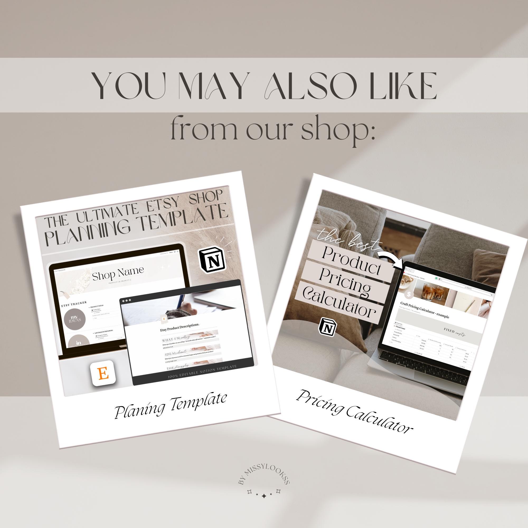 Etsy Shop Kit Aesthetic Easy Branding Etsy Store Setup 53 Canva ...