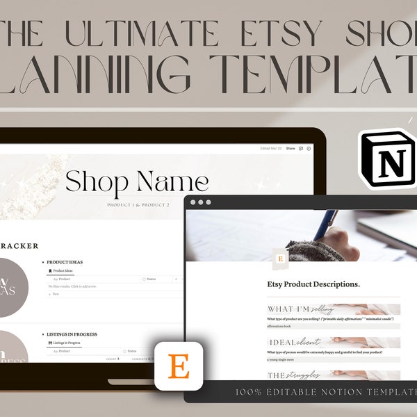 Notion Banner Template Canva - Etsy