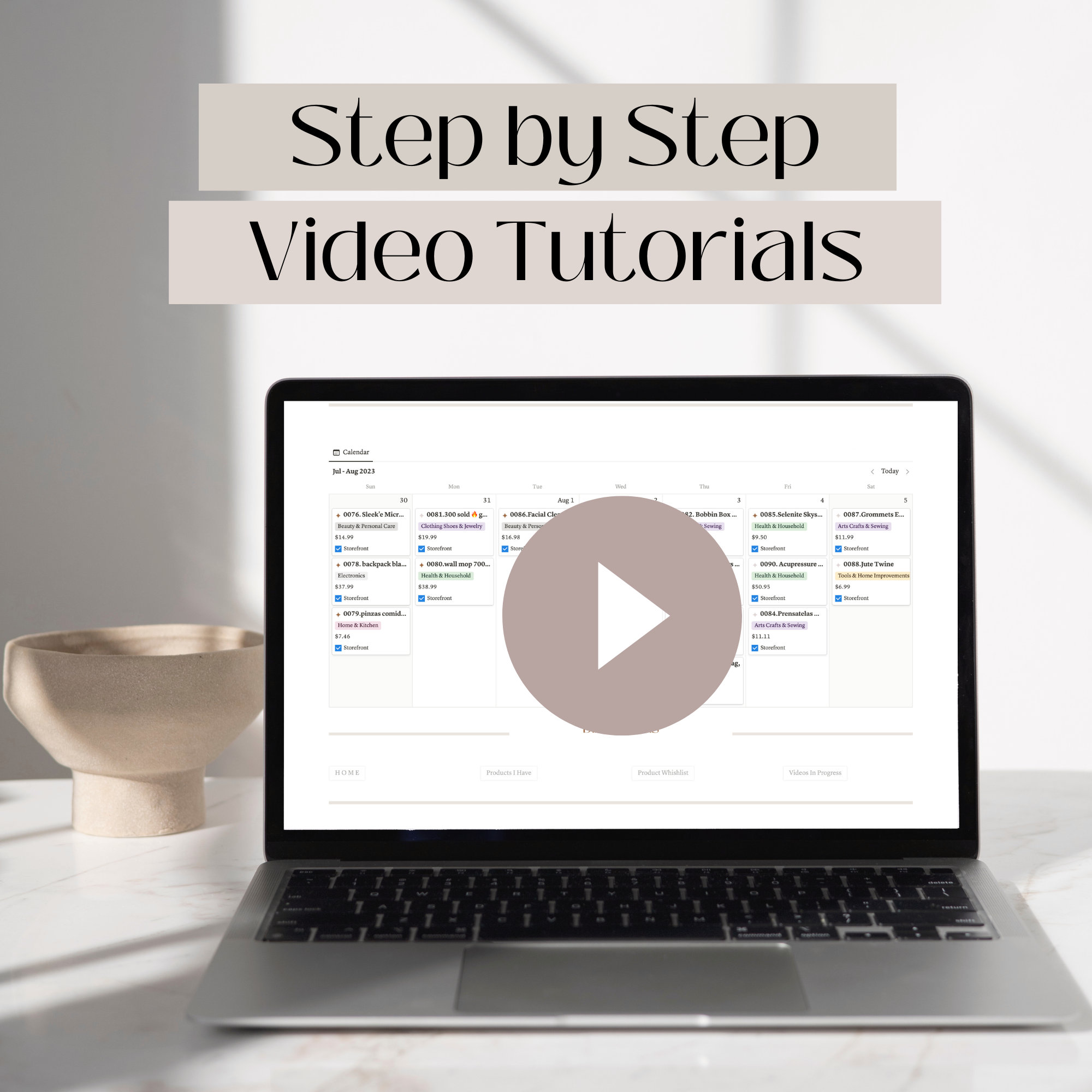 Notion Template: Amazon Influencer Suite Strategic UGC Content Planner, Goal Setting, Wishlists ...
