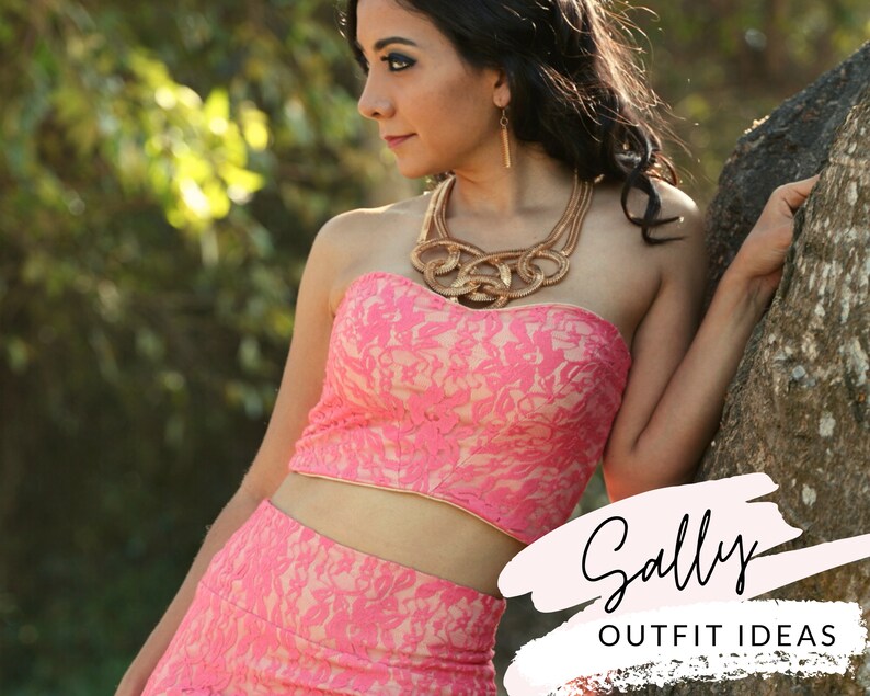 Strapless Crop Top PDF Sewing Pattern Easy DIY Lace Top | Etsy