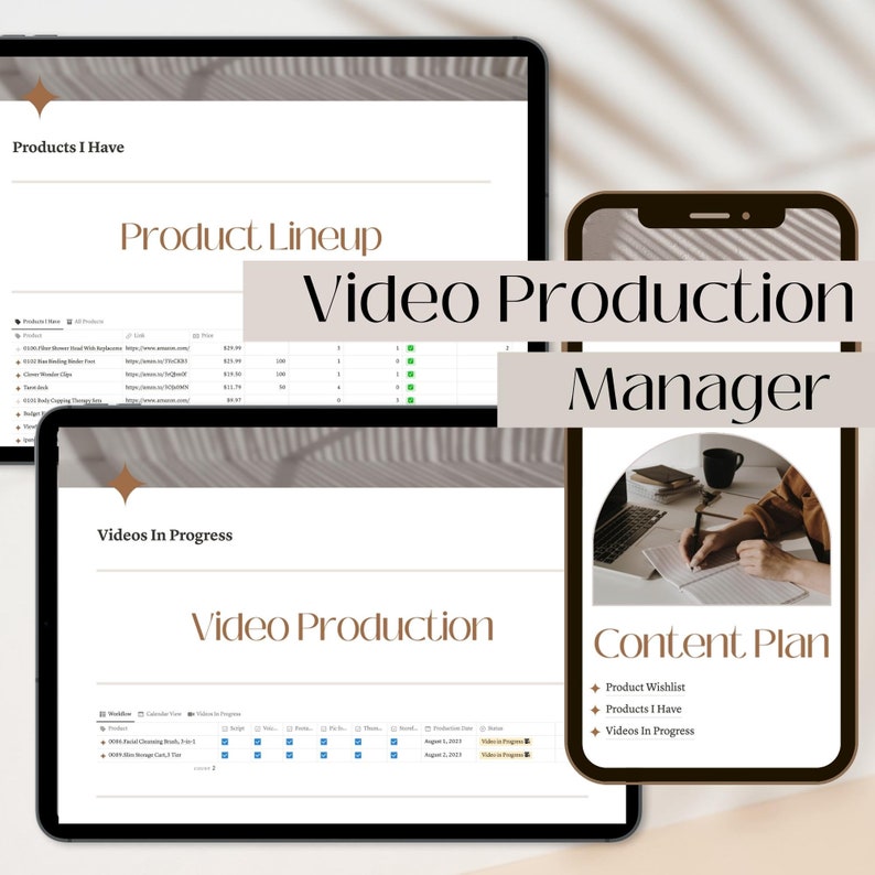 Notion Template Amazon Influencer Suite Strategic UGC Etsy Notion Template Amazon Influencer Suite Strategic UGC Etsy