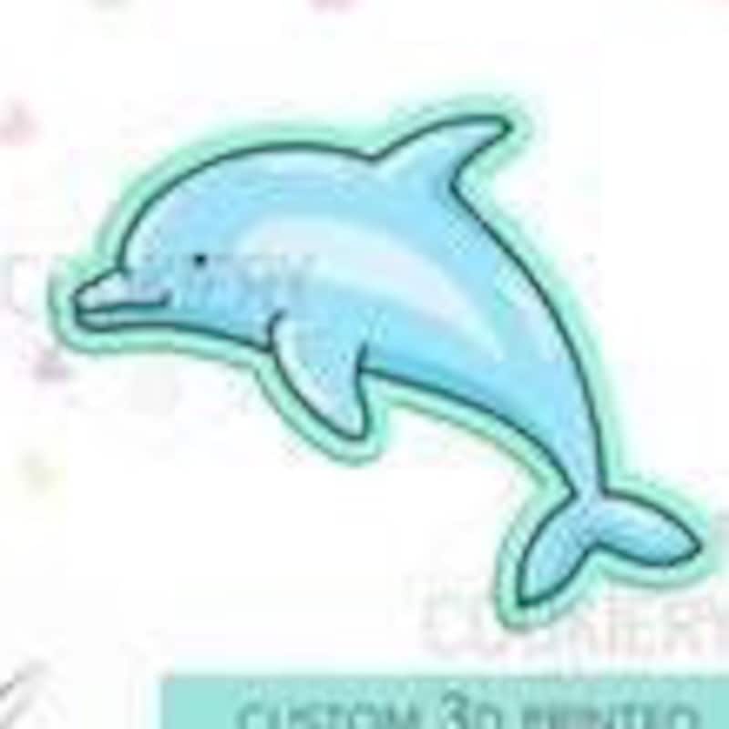 Dolphin Cookie - Etsy