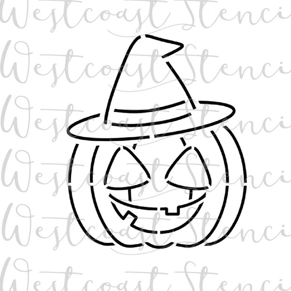 Jack O Lantern With Witch Hat - Etsy