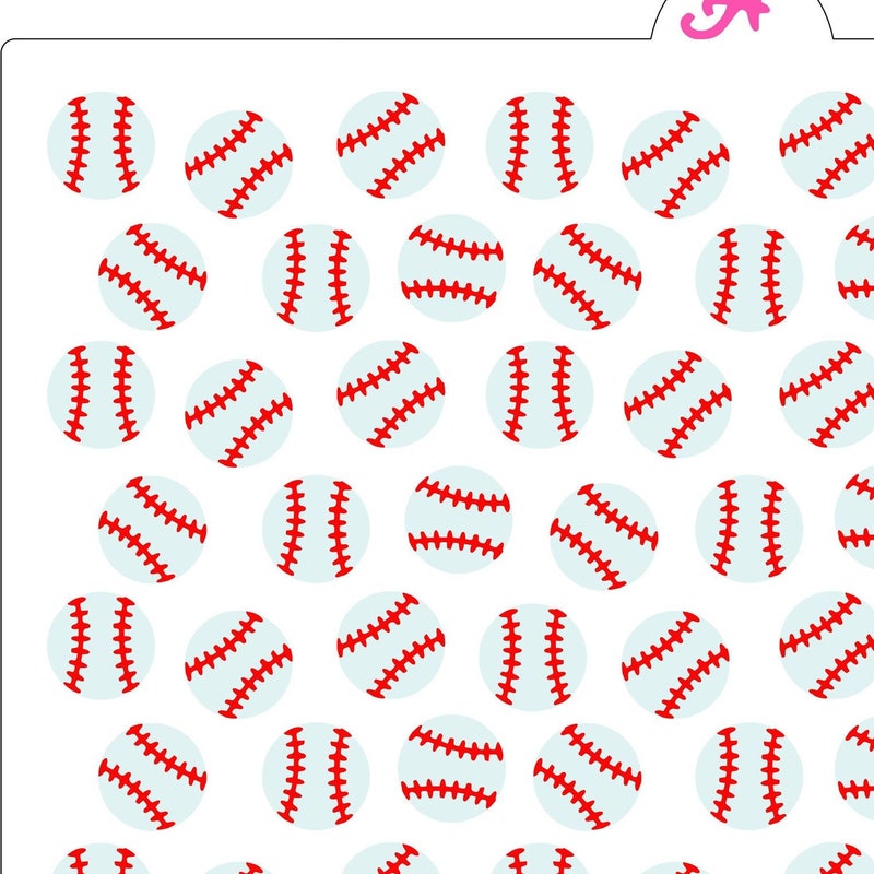 Baseball Pattern - Etsy