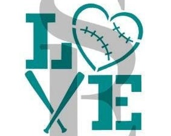 Baseball 105 Stencil - Etsy