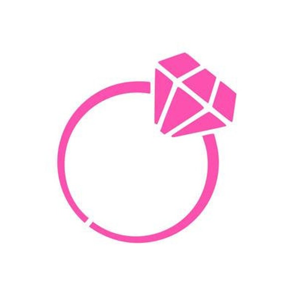 Engagement Stencil - Etsy