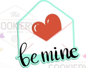 Be Mine Letter - Etsy