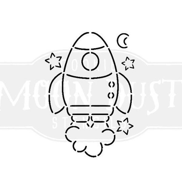 Rocket Stencil - Etsy