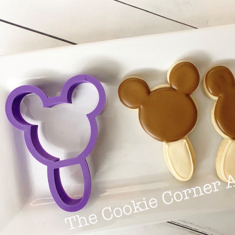 Mickey Mouse Cookie Cutter - Etsy