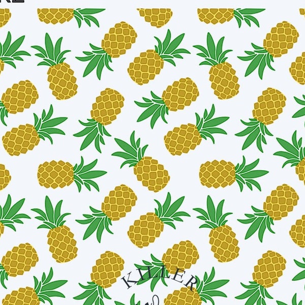 Pineapple Stencil - Etsy