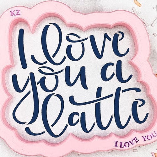 Fast Shipping Thank You Hand Lettered Stencil And Cookie Etsy