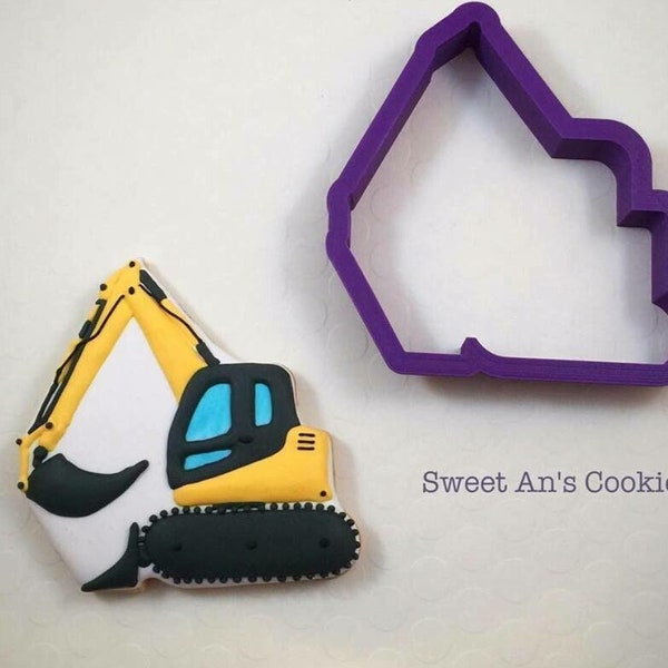Excavator Cookie Cutter - Etsy