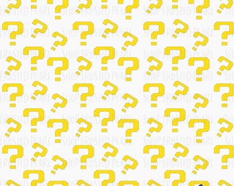 Question Mark Stencil Mylar Reusable Stencil Stencil FAST - Etsy