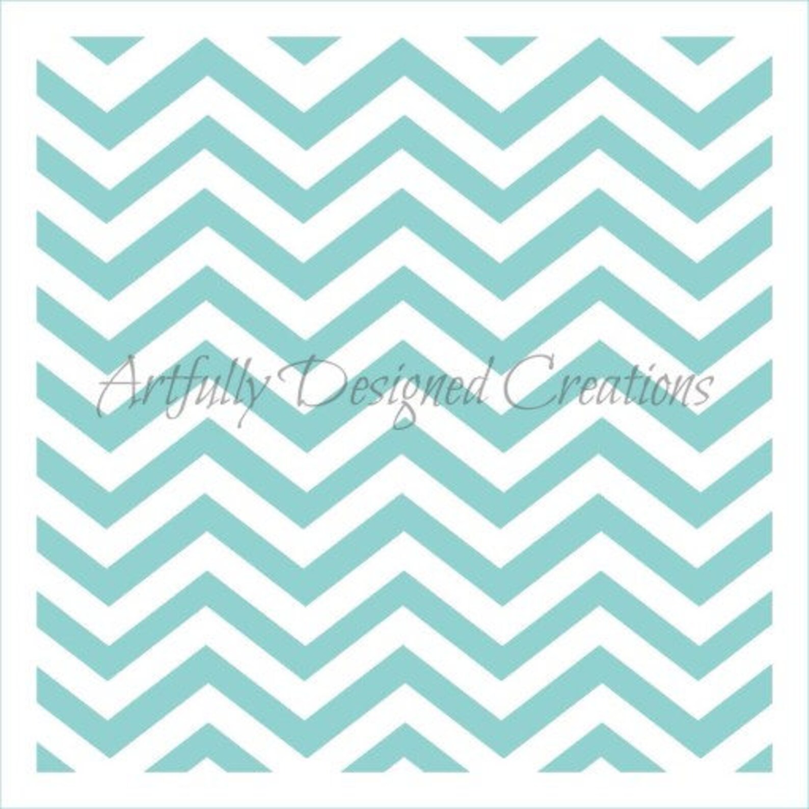 Chevron Stencil | Etsy