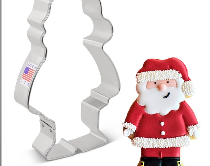 Cheeky Santa Cookie Cutter Christmas Cookie Cutter - Etsy