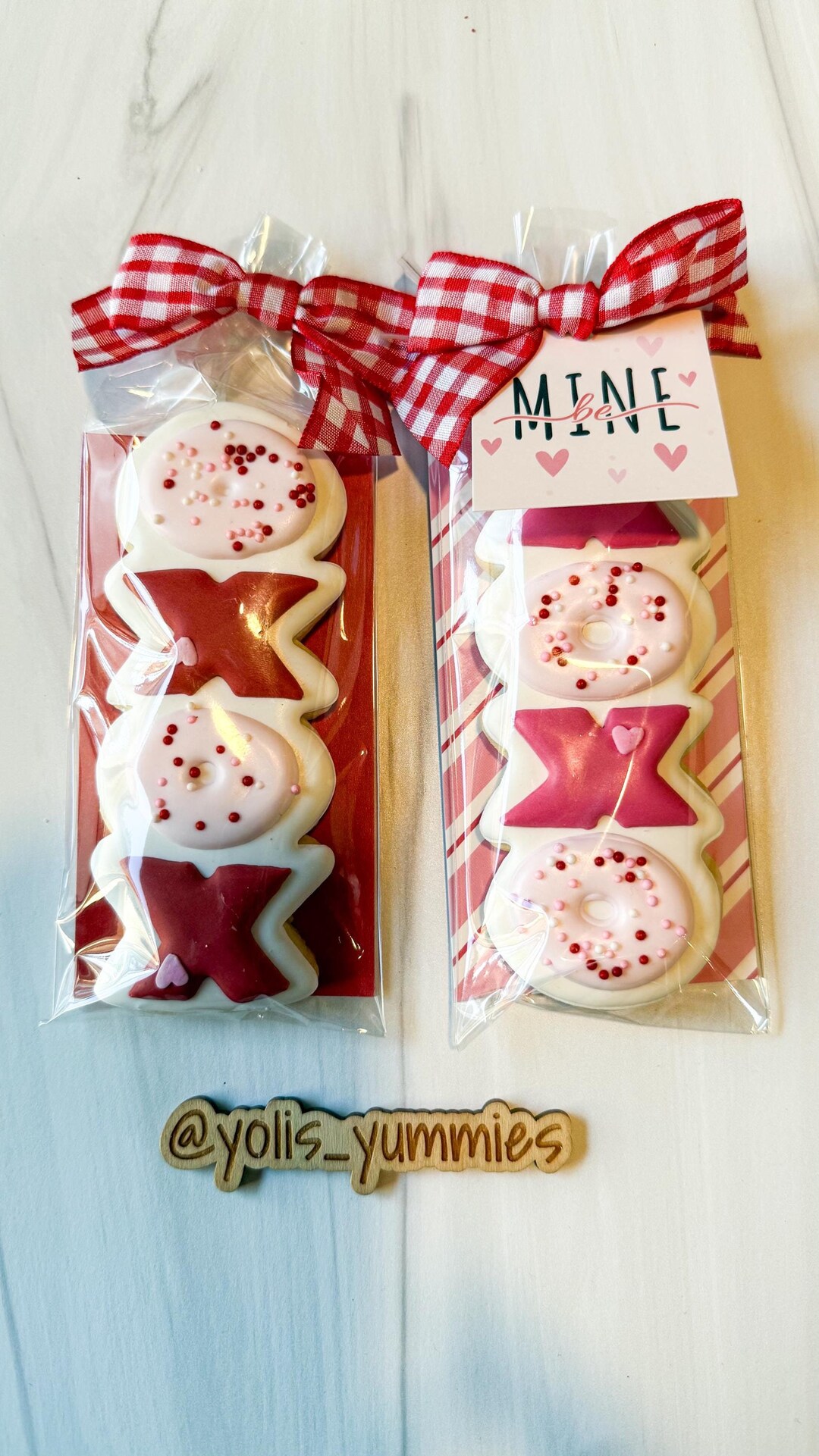 XOXO Skinny Plaque Cookie Cutter, XOXO Cookie Cutter, Valentine Cookie ...