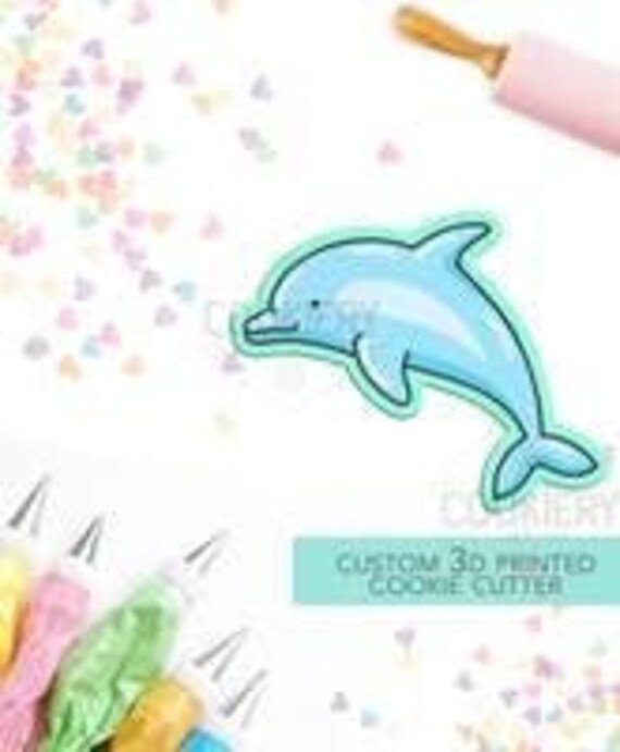 FAST SHIPPING Dolphin Cookie Cutter Cookie Cutter Ocean - Etsy