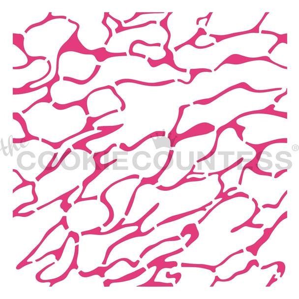 FAST SHIPPING Water Pattern Stencil Pool Water Stencil - Etsy