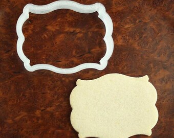 Plaque 12 Cookie Cutter Outline SHARP EDGES FAST Shipping - Etsy