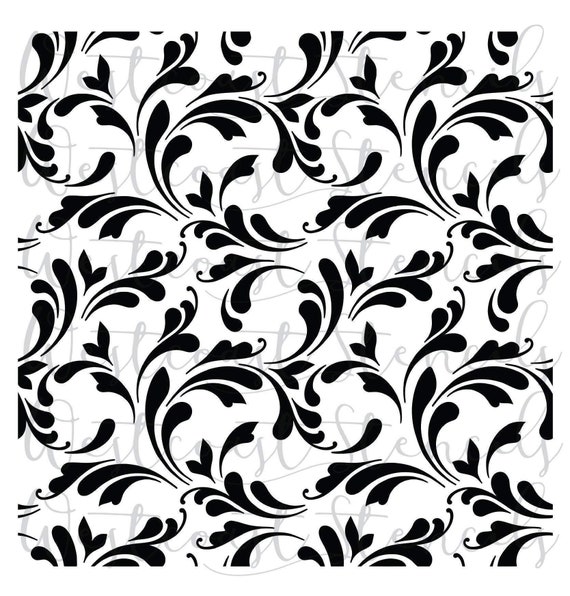 FAST SHIPPING Filigree Cookie Stencil Filigree Stencil | Etsy