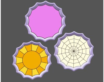 Starburst Sunburst Large Stencil - Etsy