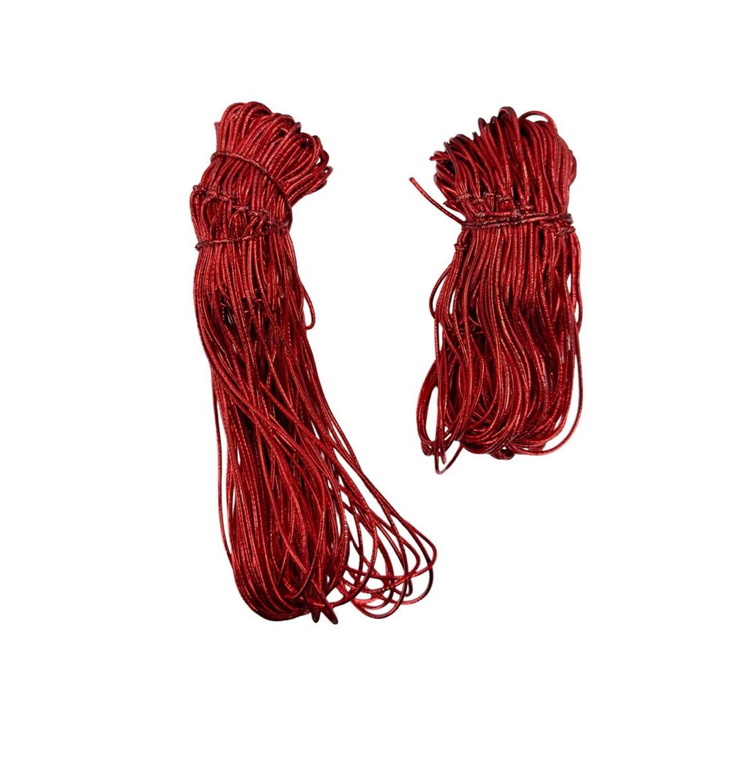 FAST Shipping! Metallic Red Stretch Loops, Christmas Cookie Packing ...
